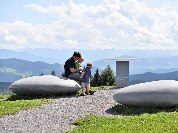 Wandern Scheidegg im Allgäu